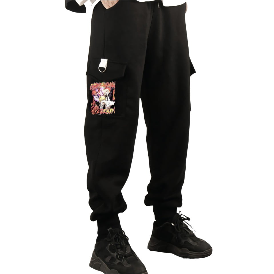 Leveorch Chainsaw Man Anime Pants Men Women Anime Cargo Jogger Pants ...