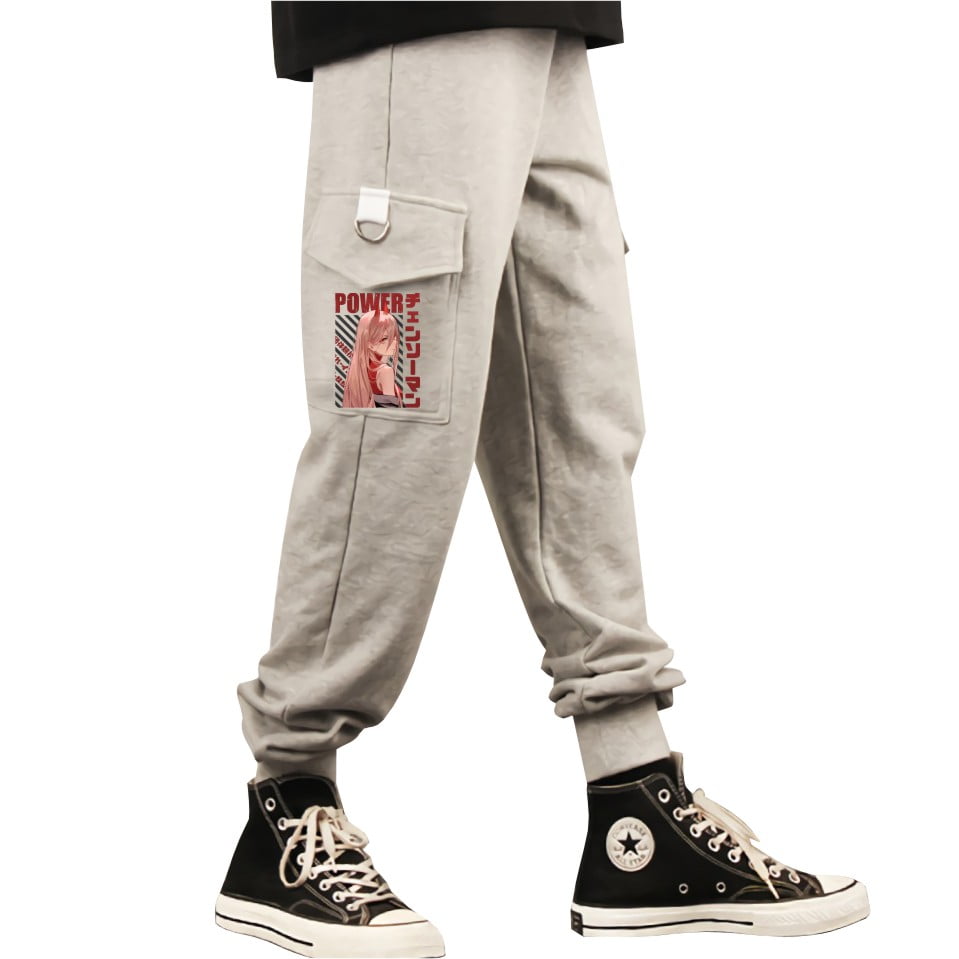 Leveorch Chainsaw Man Anime Pants Men Women Anime Cargo Jogger Pants ...