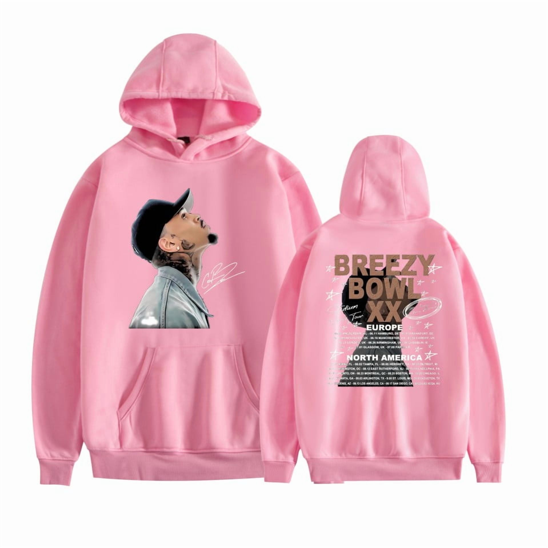 Leveorch Chris Brown "Breezy Bowl XX" Concert Merch Unisex Oversized ...