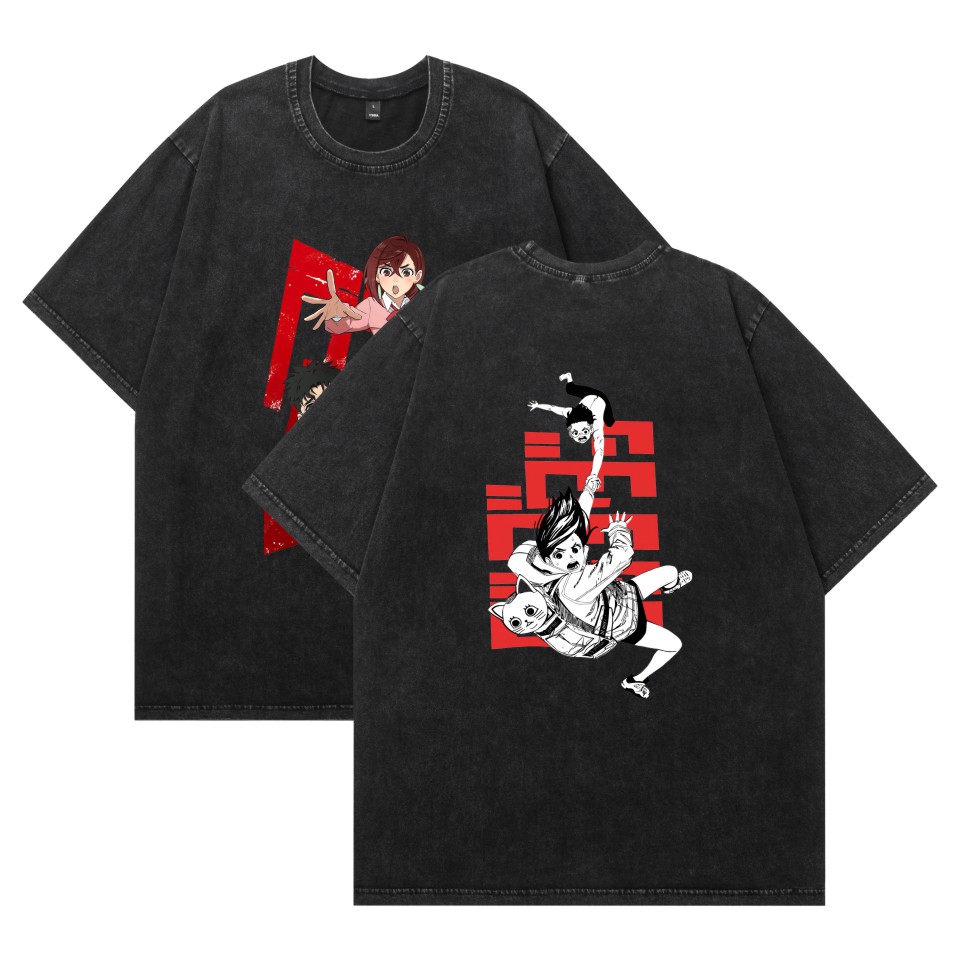 Leveorch Danda-dan Merch Anime Okarun T-Shirt Danda-dan Short Sleeve ...