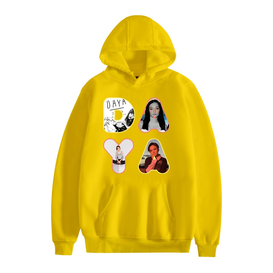 Leveorch Daya 2025 Tour Merch Hoodie Long Sleeve Men Women Vintage ...