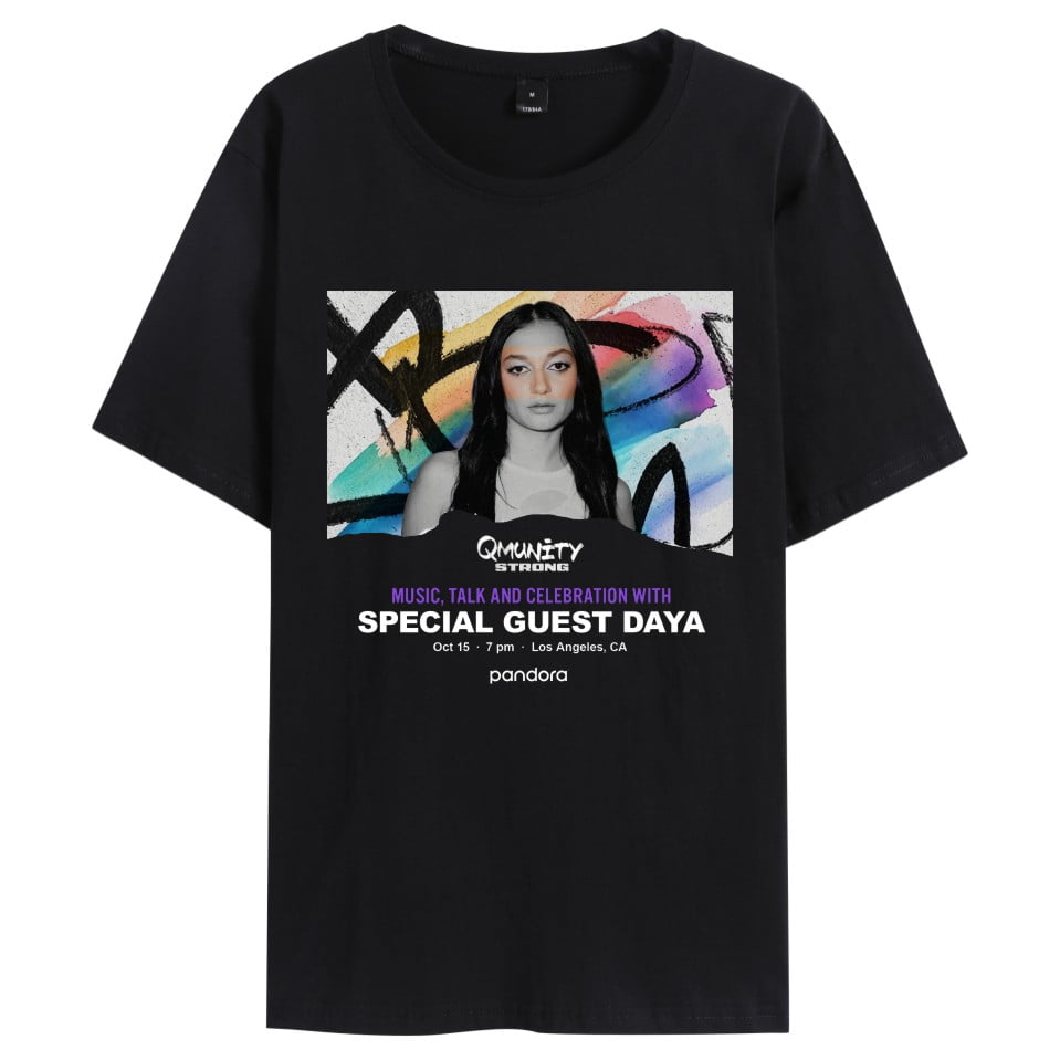 Leveorch Daya 2025 Tour Merch T-shirt Short Sleeve Men Women Vintage ...