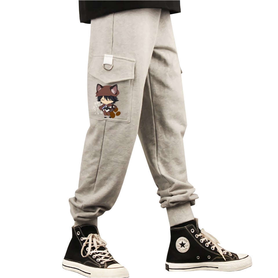 Leveorch Dazai Osamu Printed Pants Classic Anime Character Nakahara ...