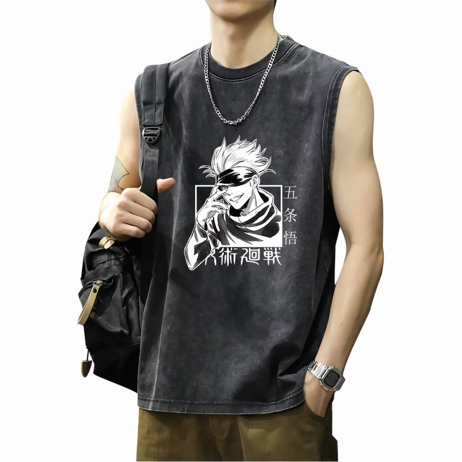 Leveorch Gojo Satoru Tank Top Sukuna Tank Top Fushiguro Megumi Tank Top ...