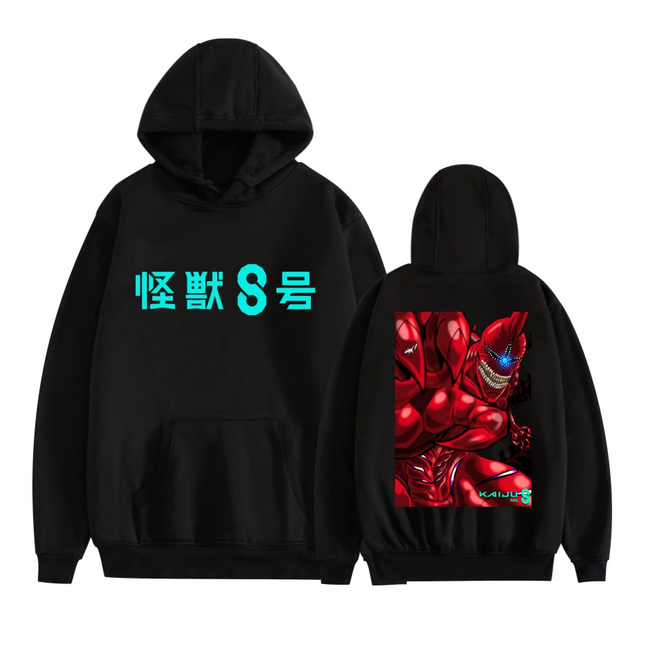 Leveorch Kaiju No.8 Merch Hoodies New Logo Pullovers Cosplay Women Men ...