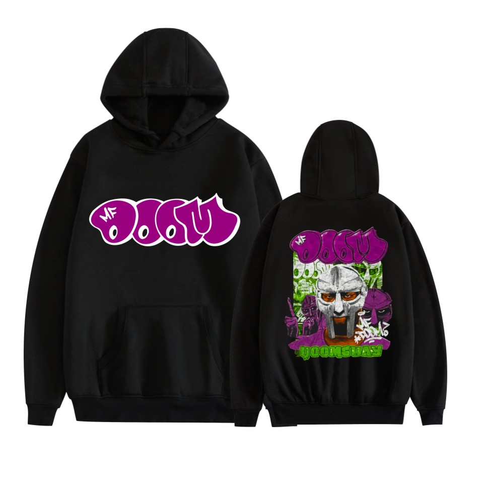 Leveorch MF Doom Diner Hoodies Mm Food Album Logo Merch Hooded Cosplay ...