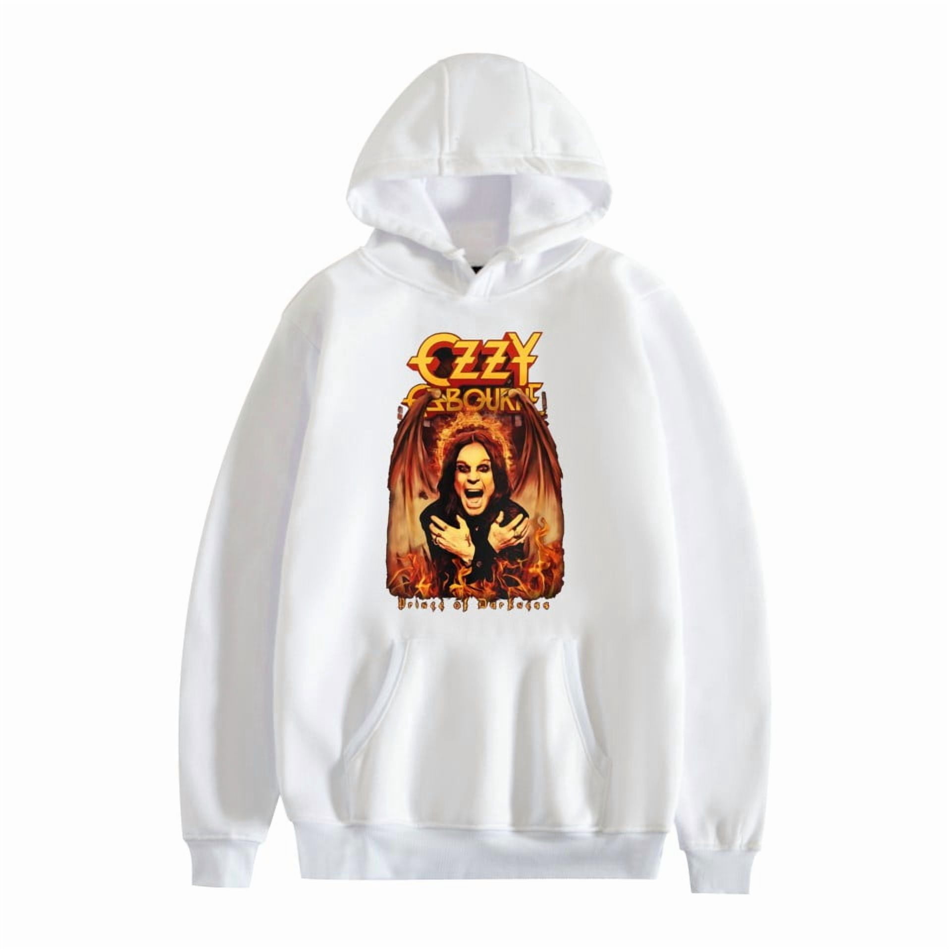 Leveorch Ozzy Osbourne Merch Hoodie Vintage Streetwear Sweatshirt Men ...