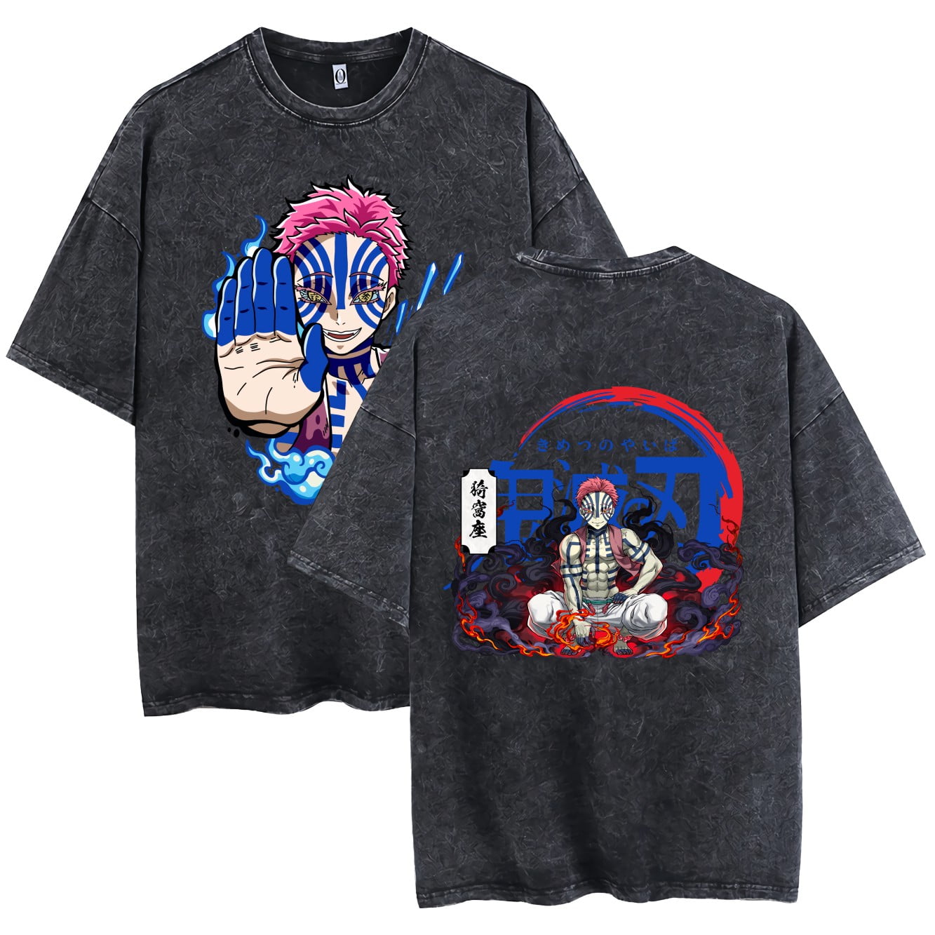 Leveorch Rengoku Kyoujurou nezuko cotton T-shirt anime street hip-hop ...