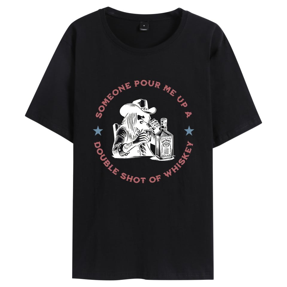 Leveorch Shaboozey Merch Album Cover Short Sleeve Crewneck T-Shirt ...