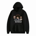 Leveorch The Boondocks Anime Hoodie American Black Cartoon Long Sleeve ...