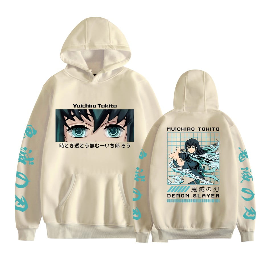 Leveorch Unisex Anime Cosplay Tanjiro Hoodie Nezuko 3D Printed Casual ...