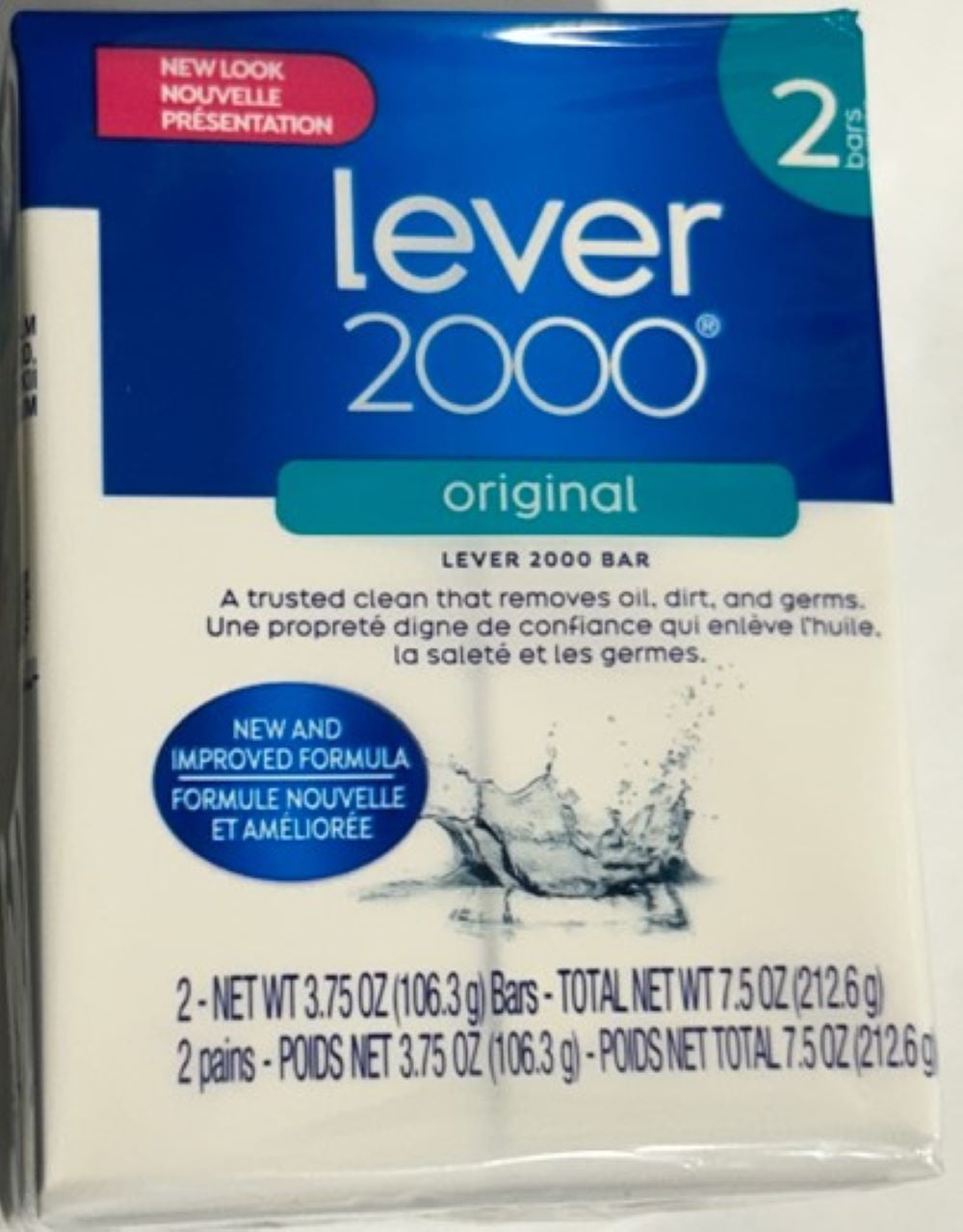 Lever 2000 Bar Soap Original 3.75 oz (Pack of 20) - Walmart.com