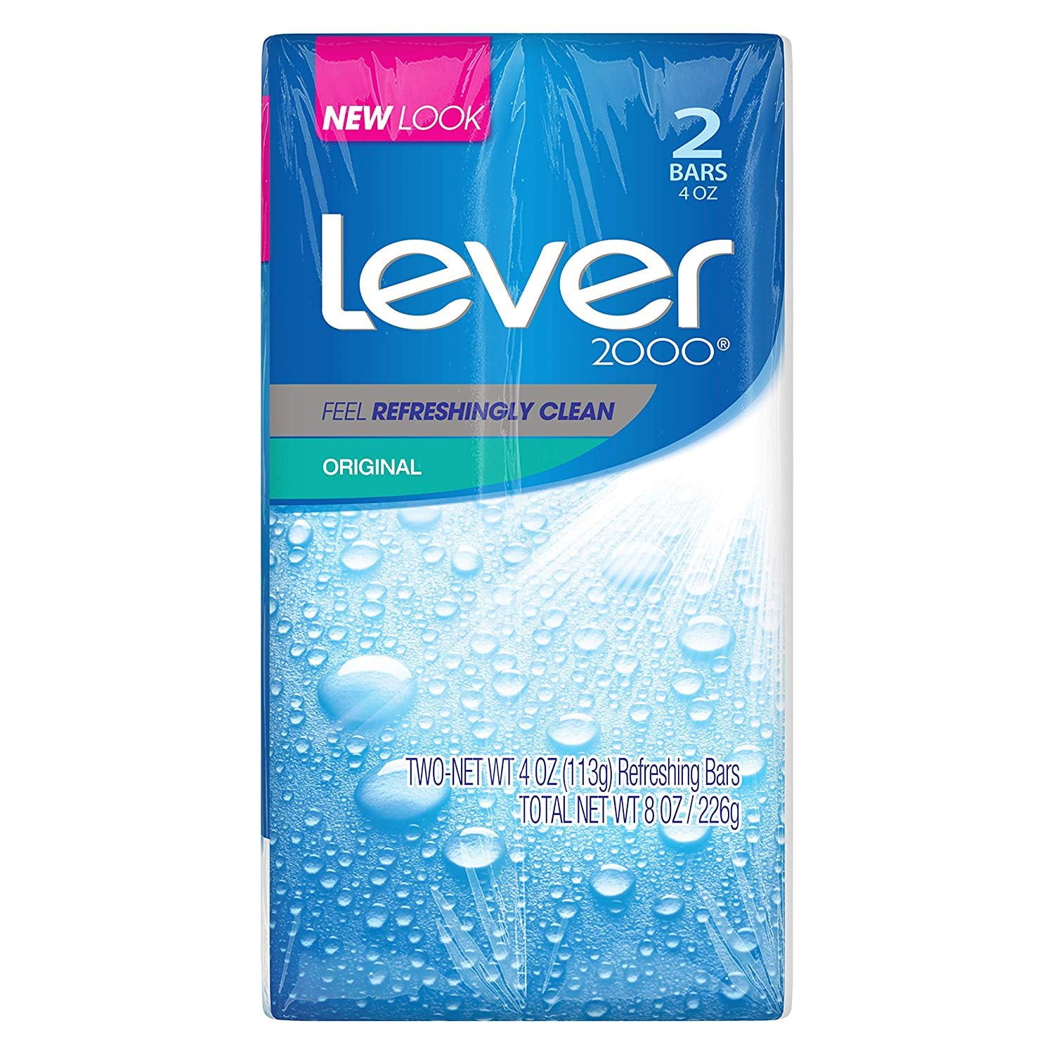 Lever 2000 Bar Soap, Original, 4 oz, 2 Bar - Walmart.com