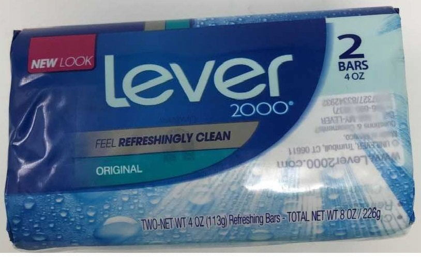 Lever 2000 Original Refreshing Bar Soap, Perfectly Fresh 4 oz, 2 ea ...