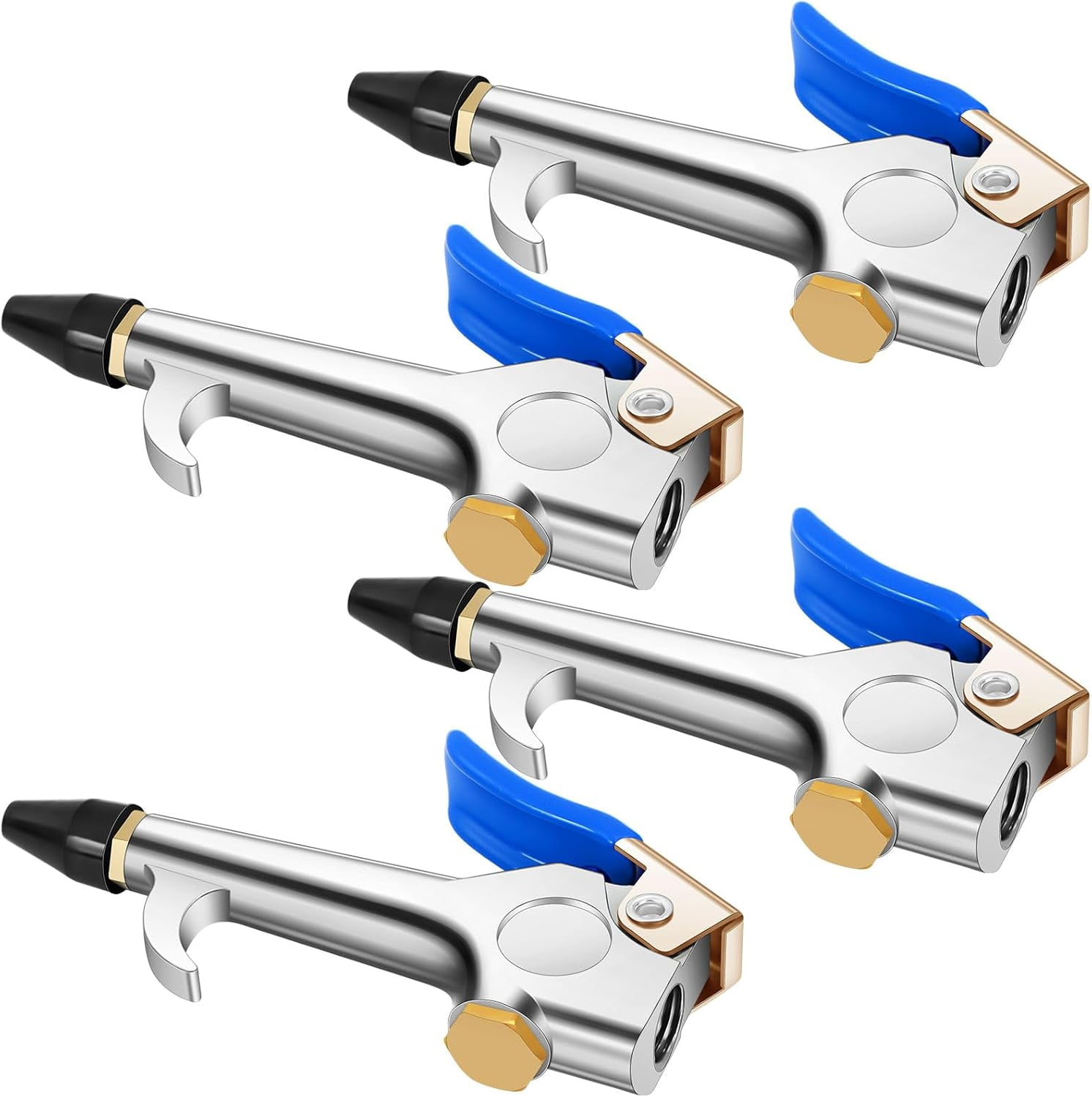 Lever Blow Gun Air Nozzle Dust Blow Gun with Rubber and Safety Nozzle ...