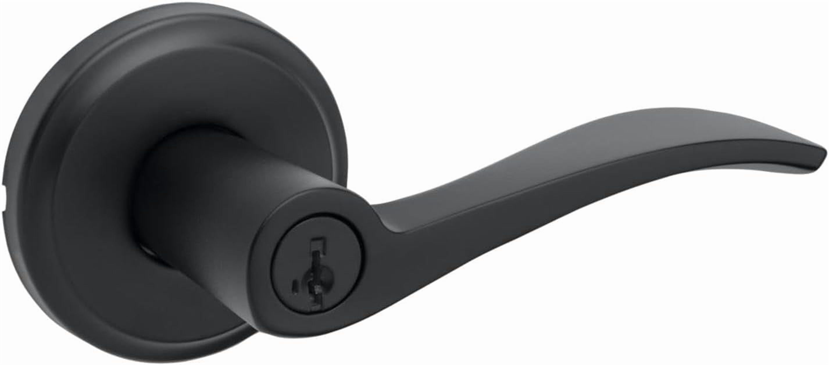 Lever Entry Door Lock SmartKey with 6AL Latch and RCS Strike Matte ...