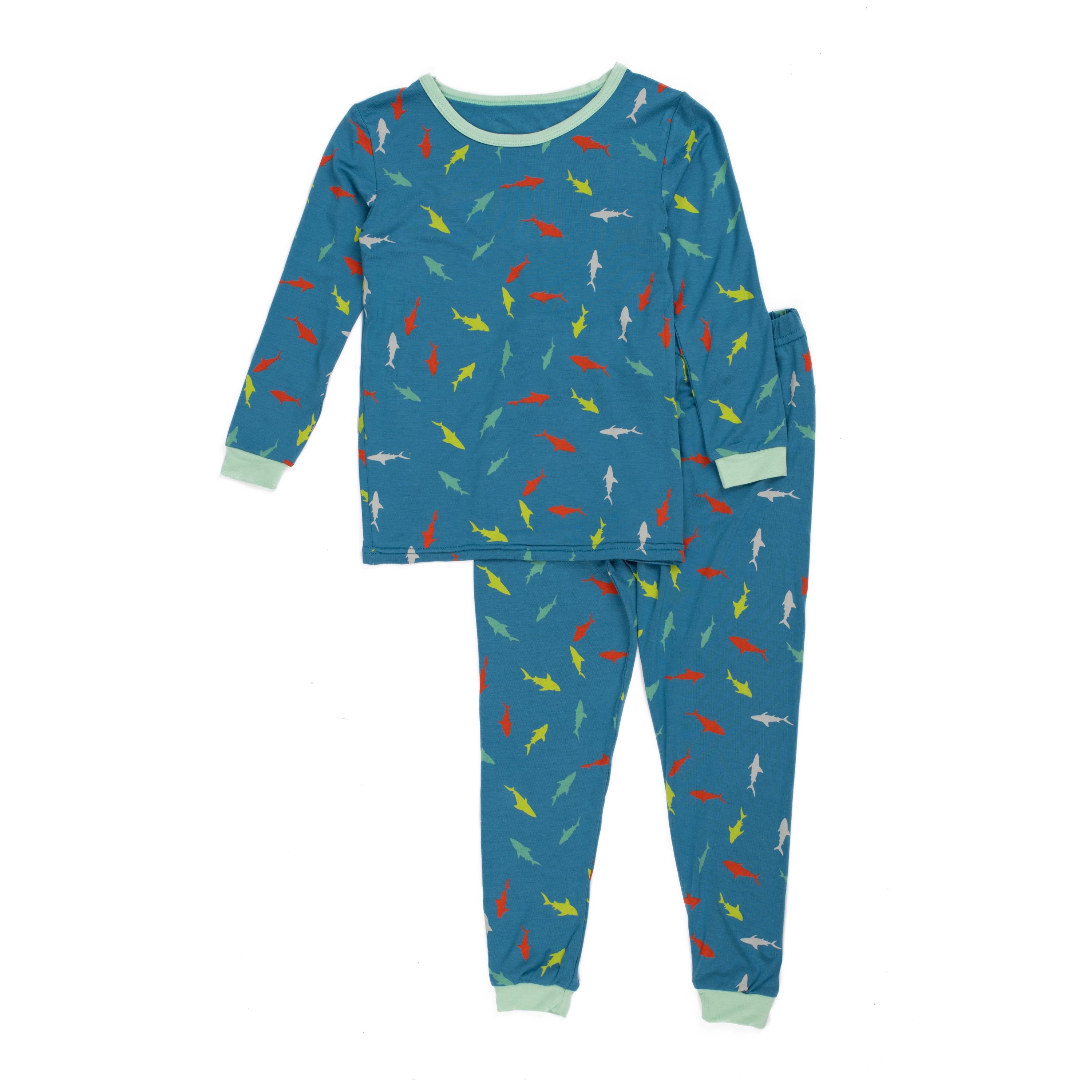 Leveret Baby Boys Girls Kids Two Piece Bamboo Pajamas Fish 3 Years ...