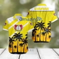 Leverkusen FC Logo Button Down Hawaiian Shirt Hip Summer Trend title ...