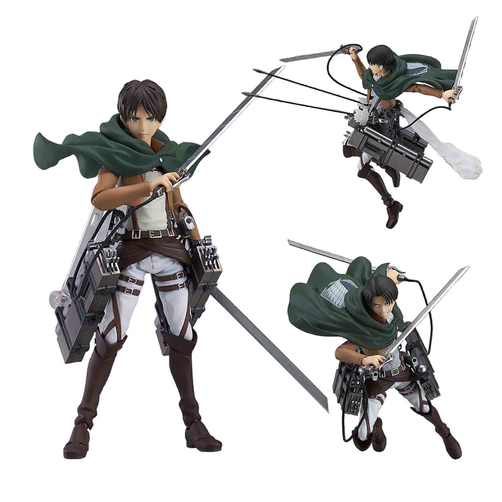 Levi Ackerman Captain Levi Action Figure Attack on Titan Shingeki no ...