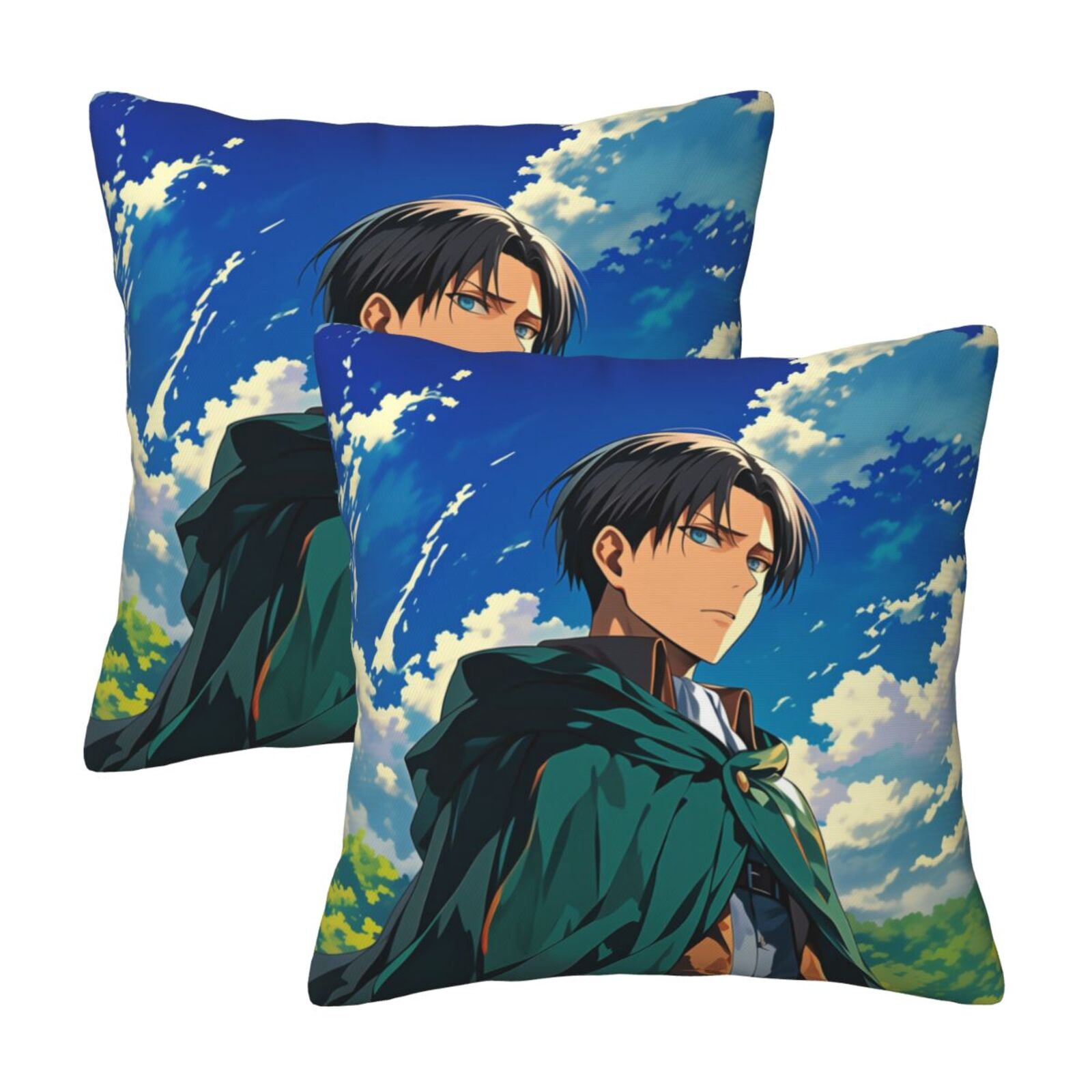Levi Ackerman Home Made Decorative Cushion Covers Pillow Covers 2 Pack ...