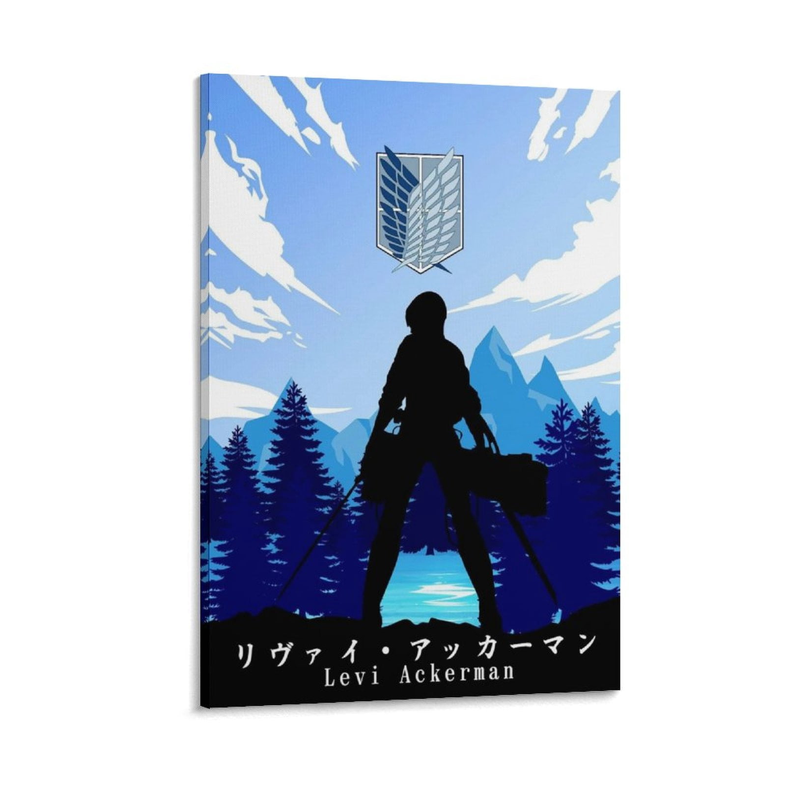 Levi Ackerman Poster Cool Artworks Painting Wall Art Canvas Prints ...
