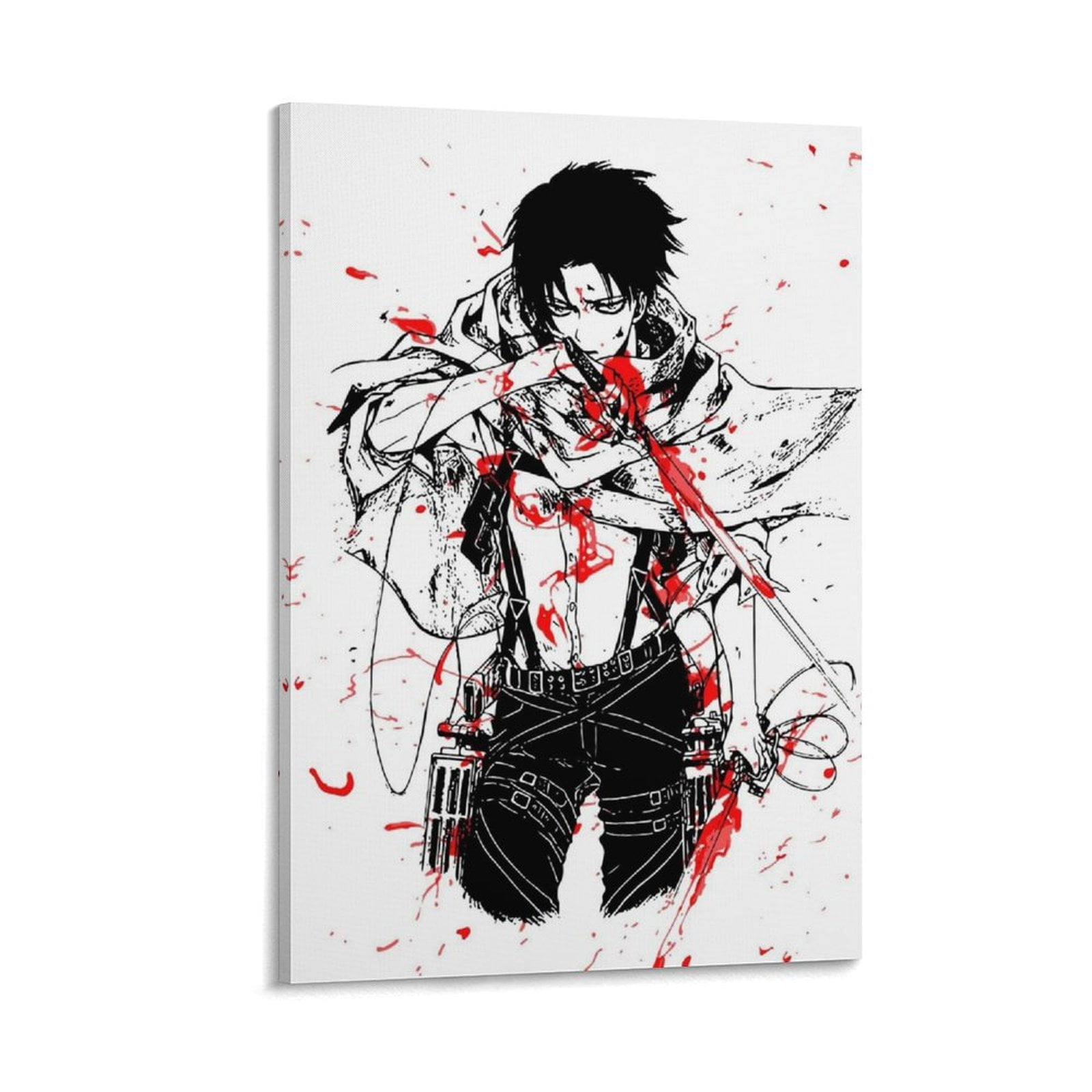 Levi Ackerman Poster Posters Art Print Wall Photo Paint Poster Hanging ...