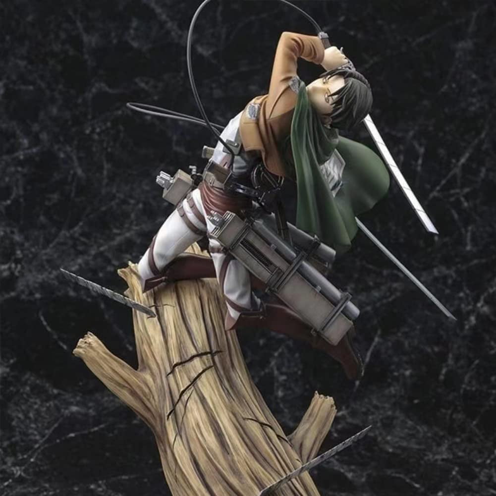 Levi Ackermann Figure Statue - 22cm Anime Levi Captain Figure Model ...