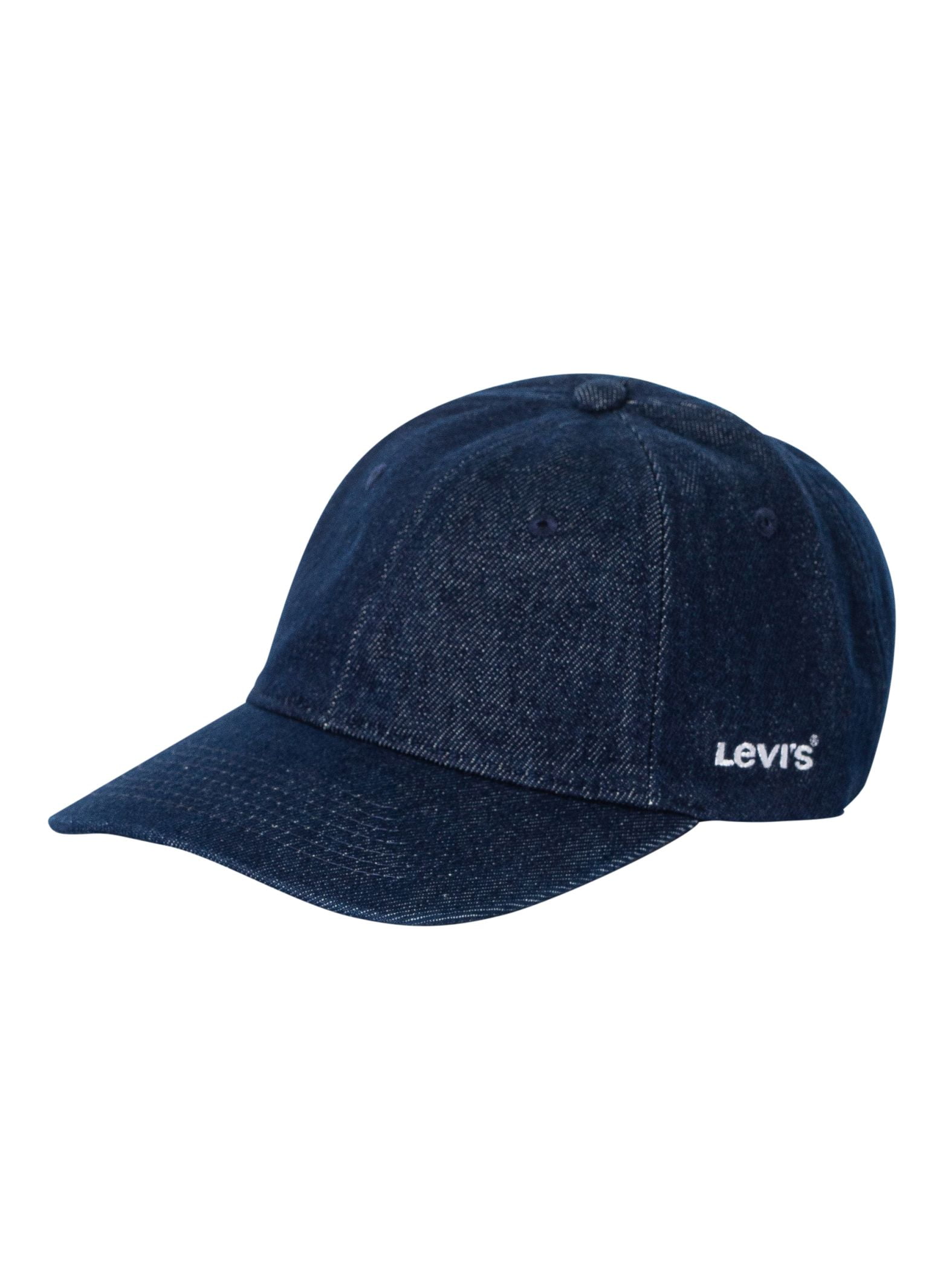 Levi Mens Adjustable Curve Denim Cap ~ Essential Denim Dark Blue ...