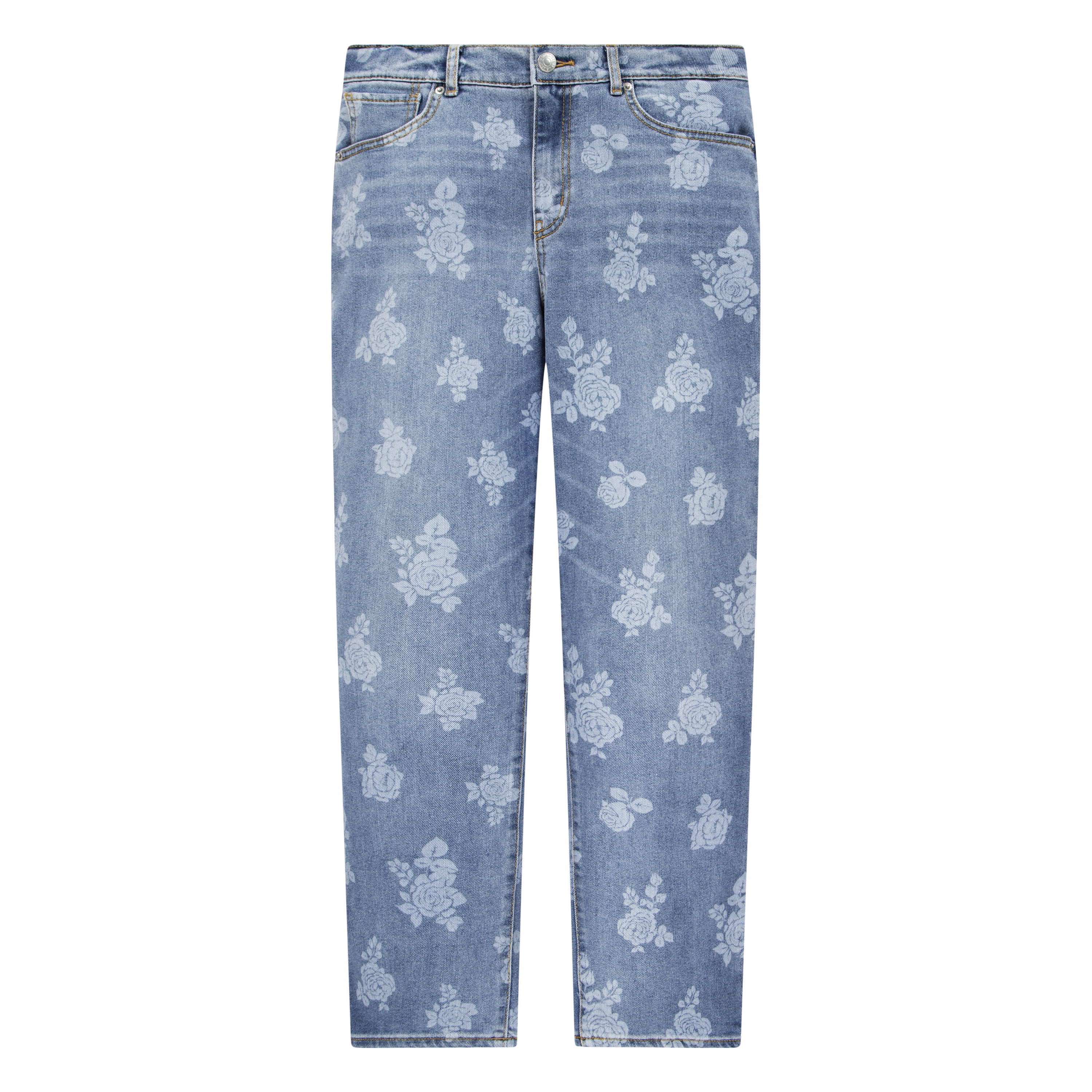 Levi Strauss Signature Girls Straight Jeans, Sizes 5-18 - Walmart.com