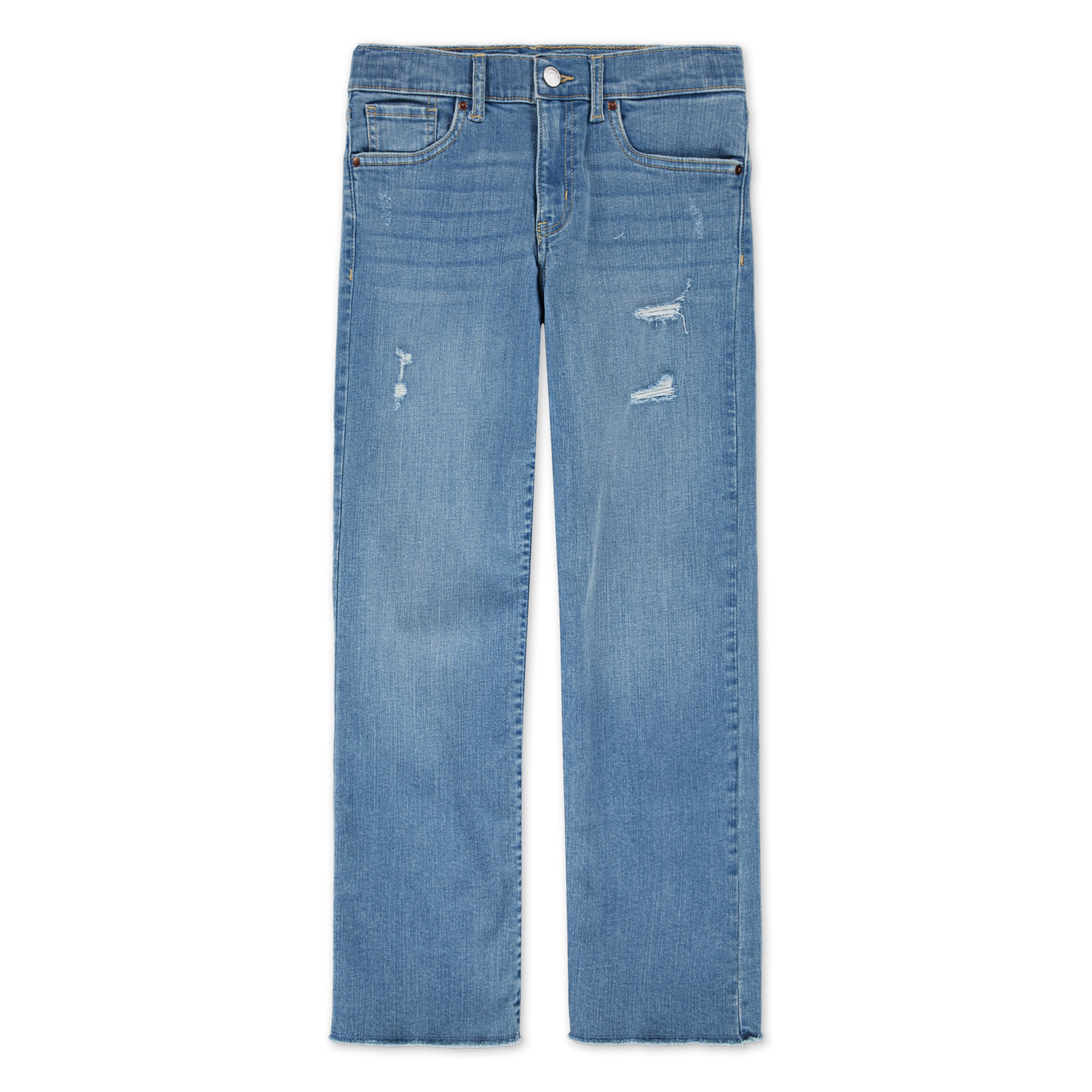 Levi Strauss Signature Girls Wide Leg Jeans, Sizes 5-18 - Walmart.com