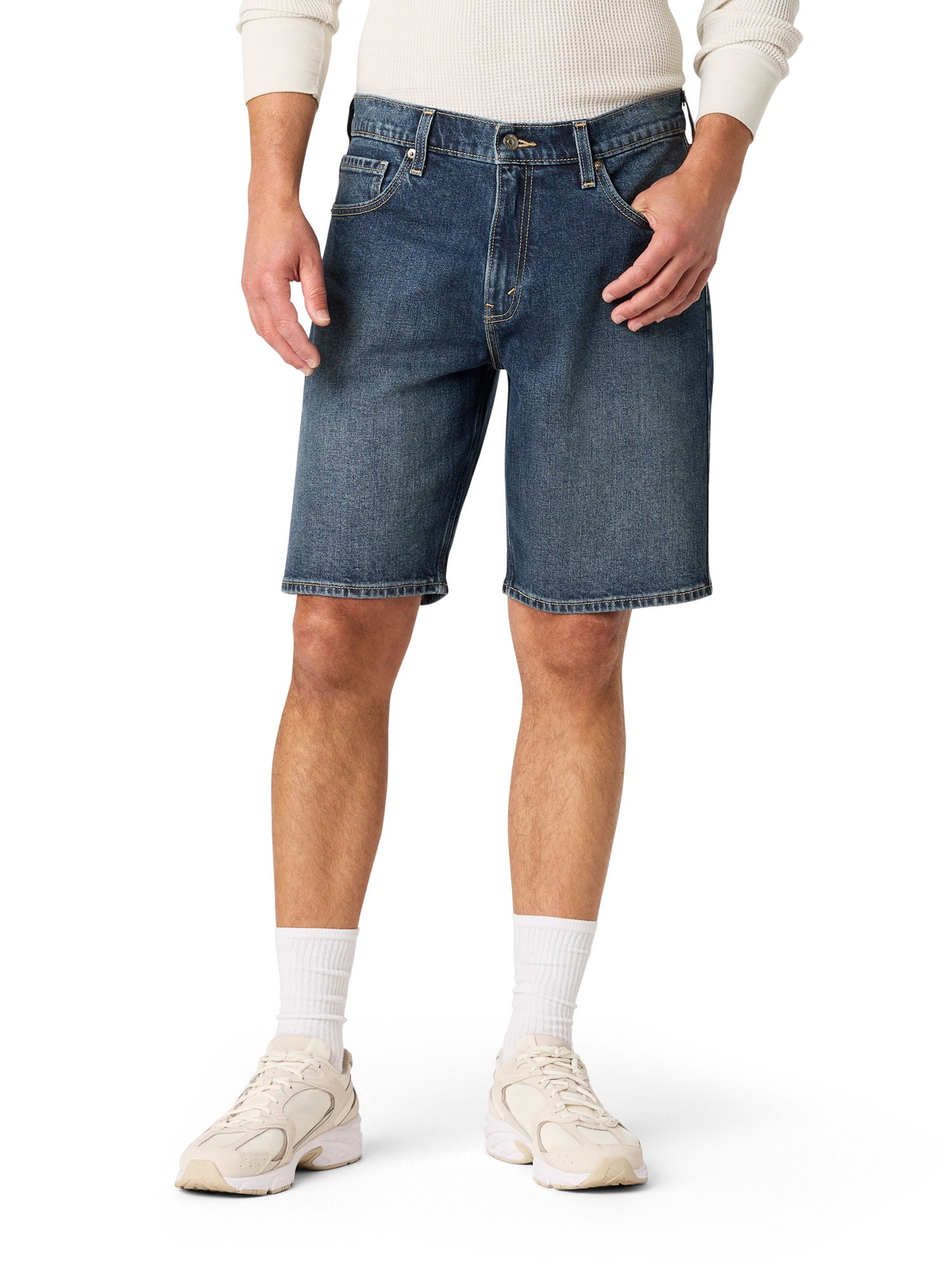 Levi Strauss Signature Men's Regular Fit Short, 10" Inseam - Walmart.com