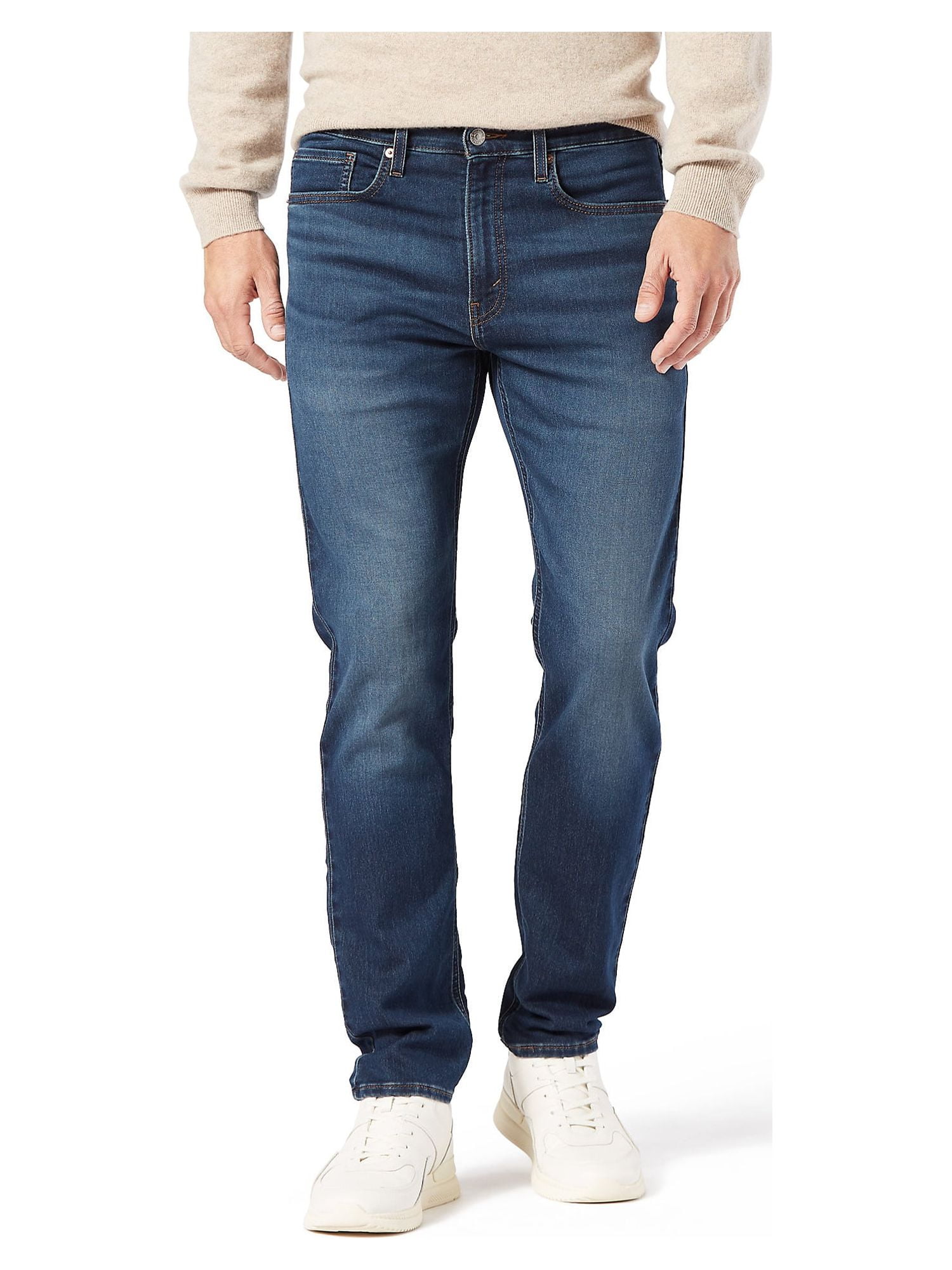 Levi Strauss Signature Men's Regular Taper Fit Jeans - Walmart.com