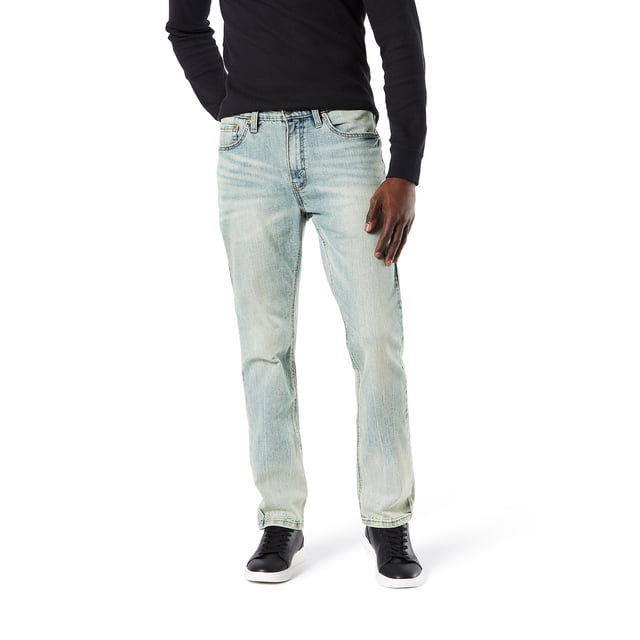 Levi Strauss Signature Men's Regular Taper Fit Jeans - Walmart.com