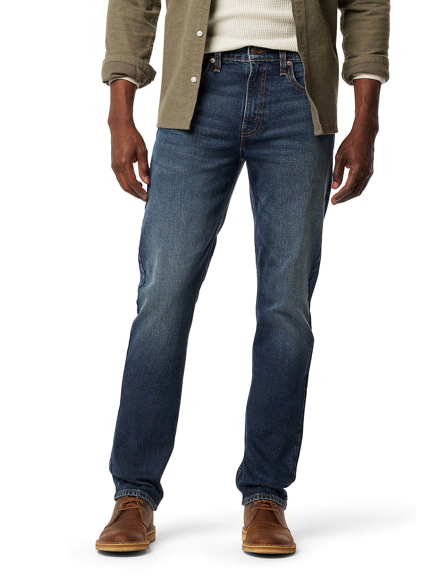 Levi Strauss Signature Men's Regular Taper Fit Jeans - Walmart.com