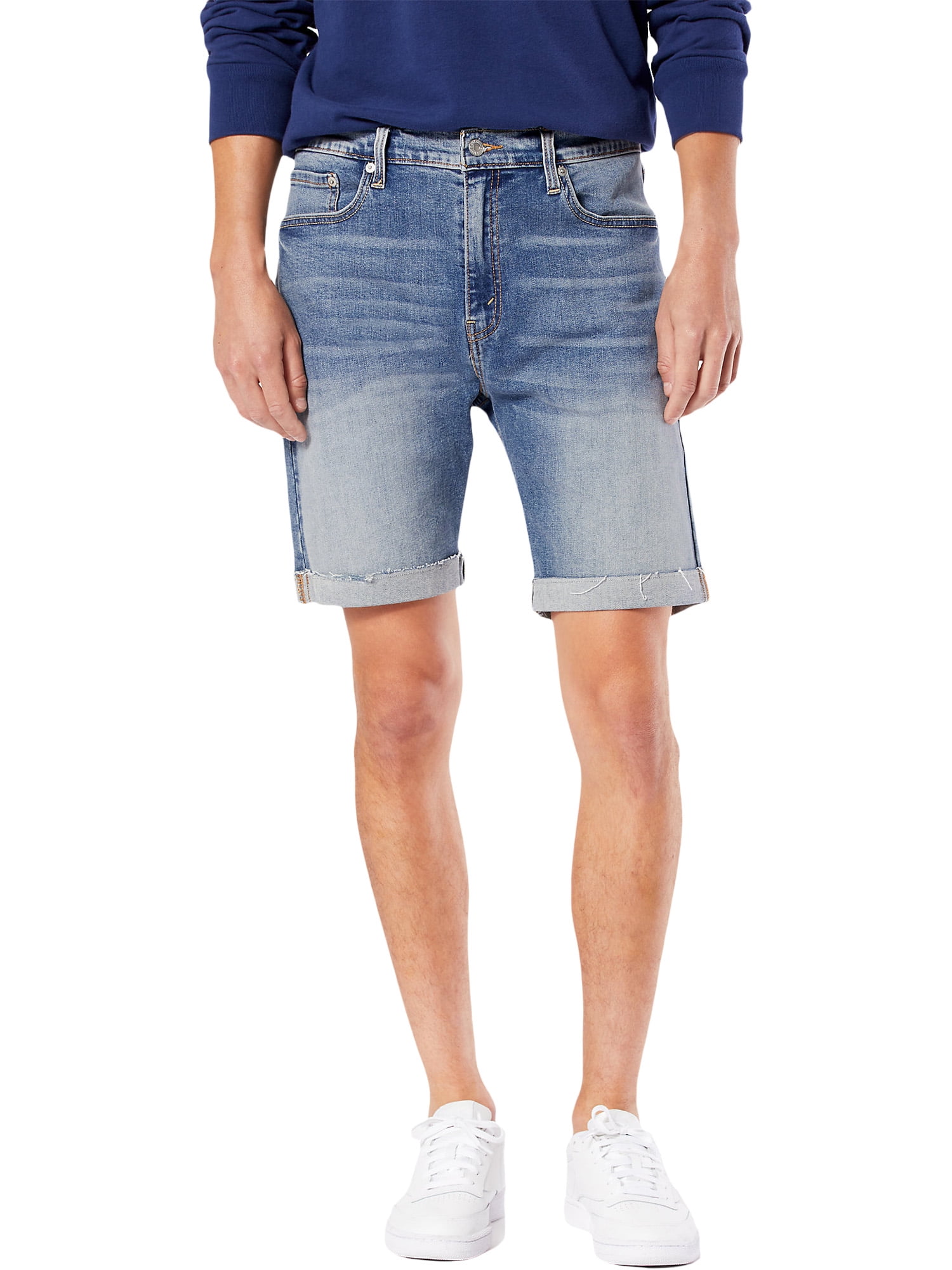 Levi Strauss Signature Men's Slim Cuffed Shorts - Walmart.com