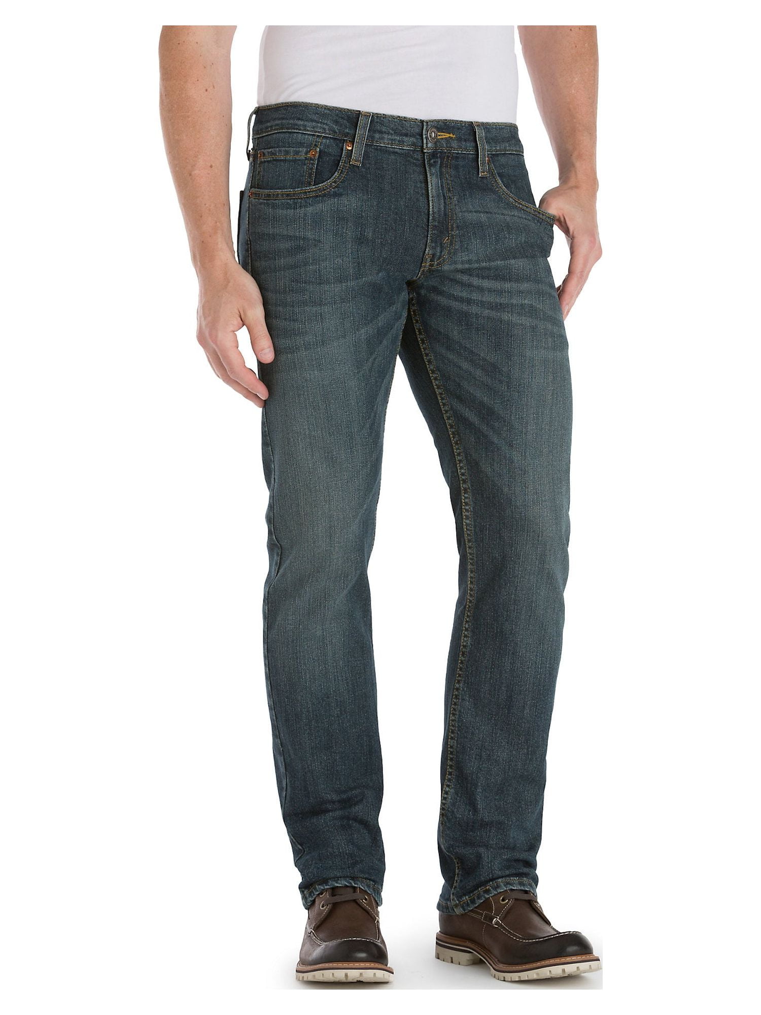 Levi Strauss Signature Men's Straight Fit Jeans - Walmart.com