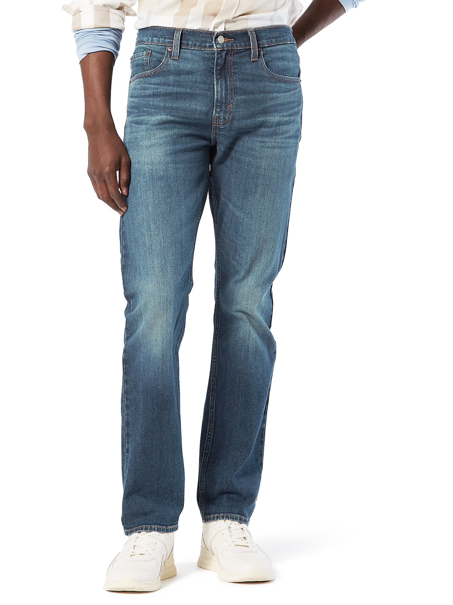 Levi Strauss Signature Men's Straight Fit Jeans - Walmart.com