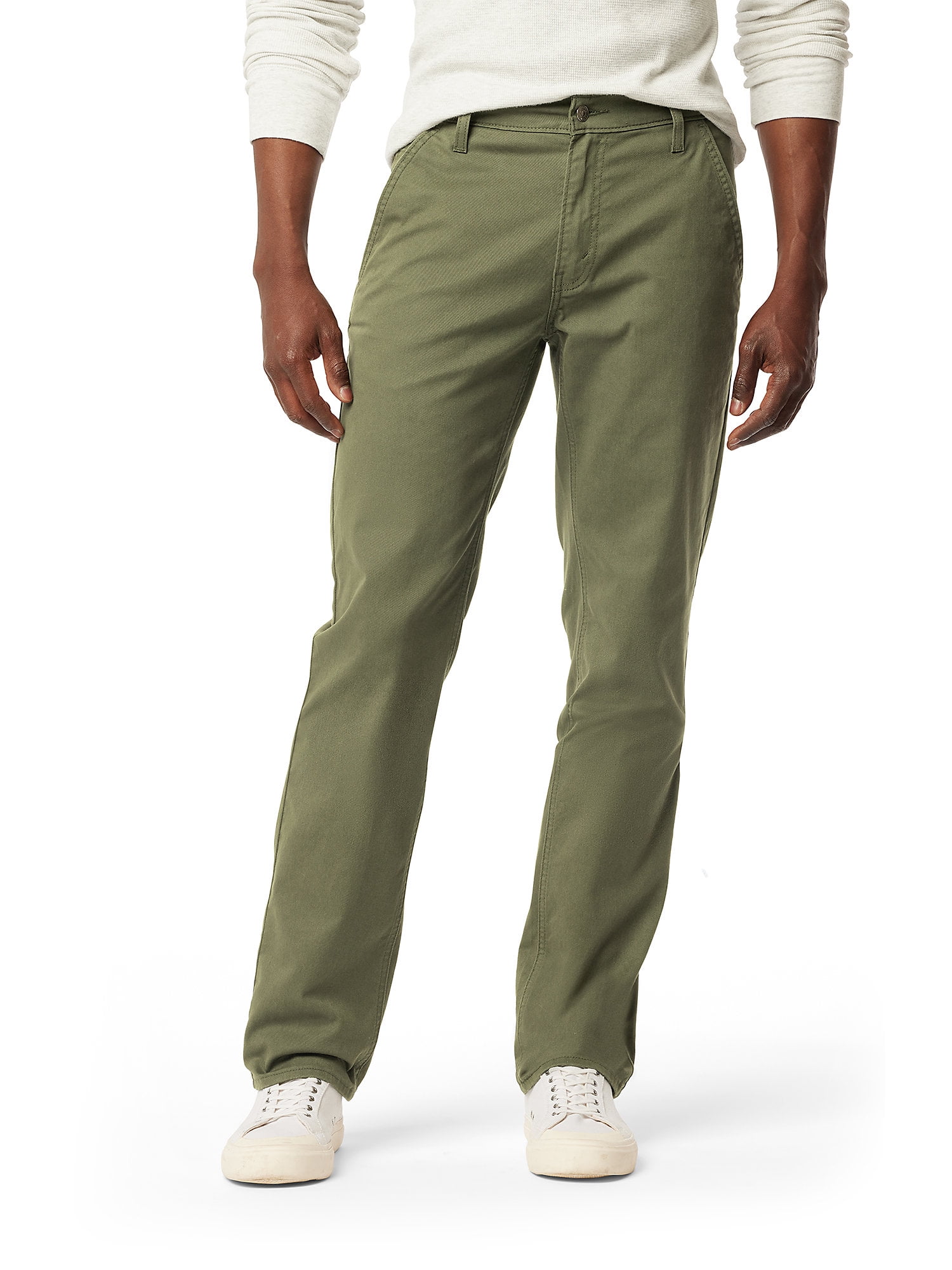 Levi Strauss Signature Men’s and Big Men’s Athletic Fit Hybrid Chino ...