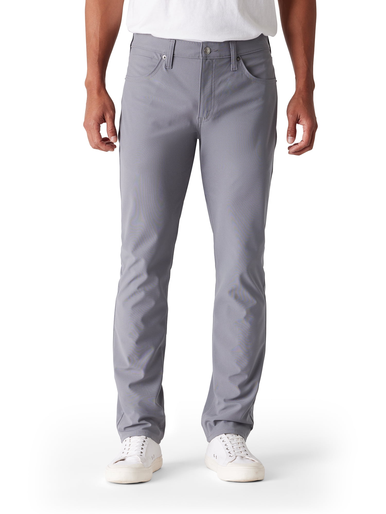 Levi Strauss Signature Men's and Big and Tall Action Flex Slim Pants ...
