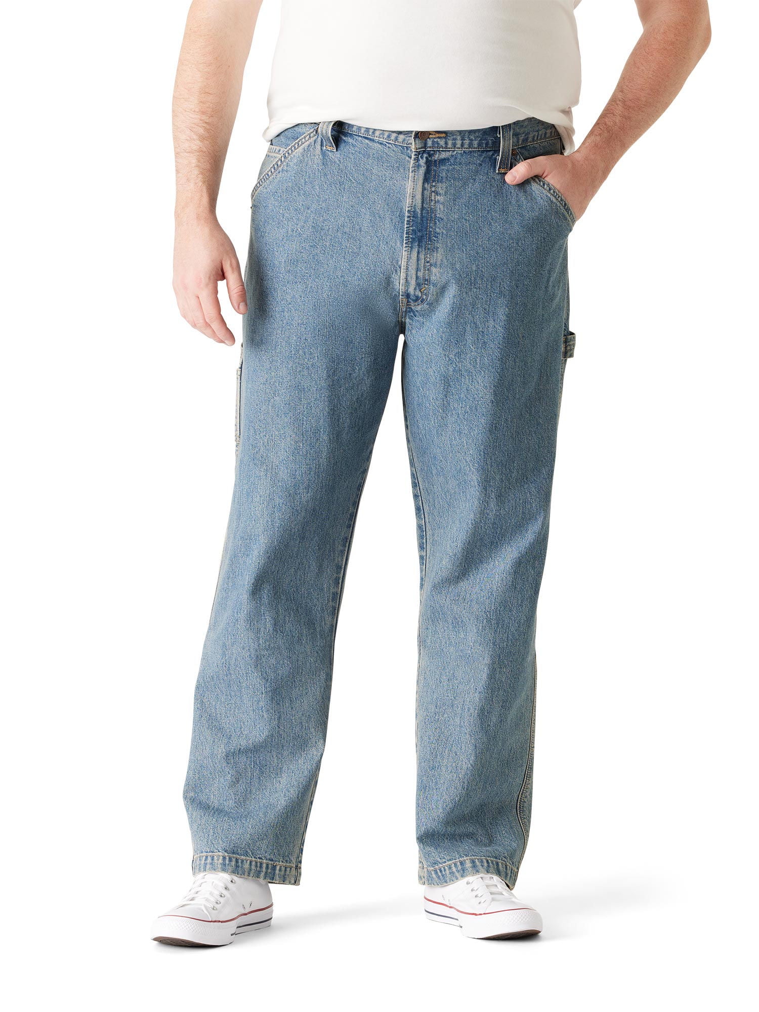 Levi Strauss Signature Men's and Big and Tall Carpenter Jean - Walmart.com