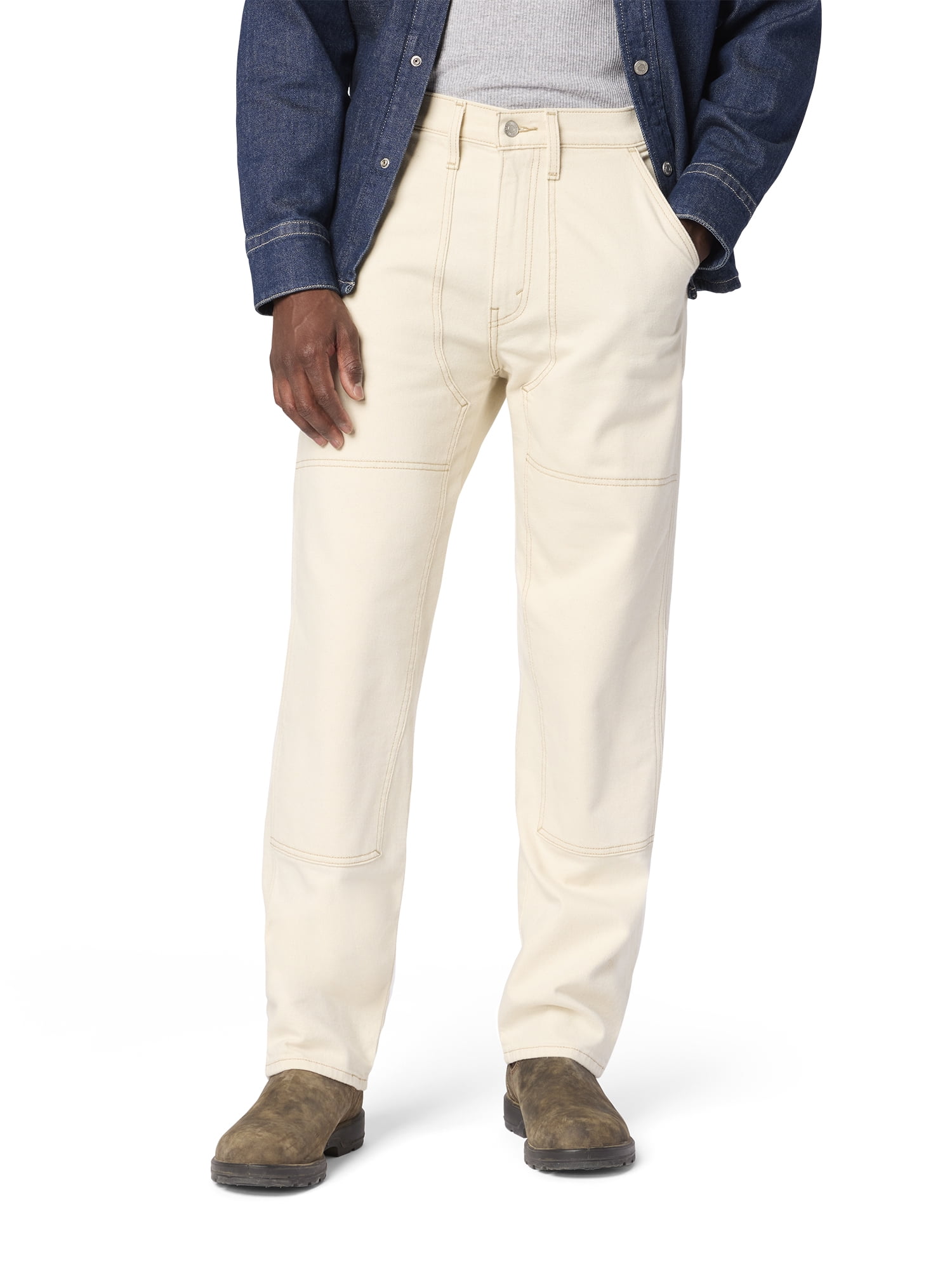 Levi Strauss Signature Men's and Big and Tall Double Knee Utility Pants ...