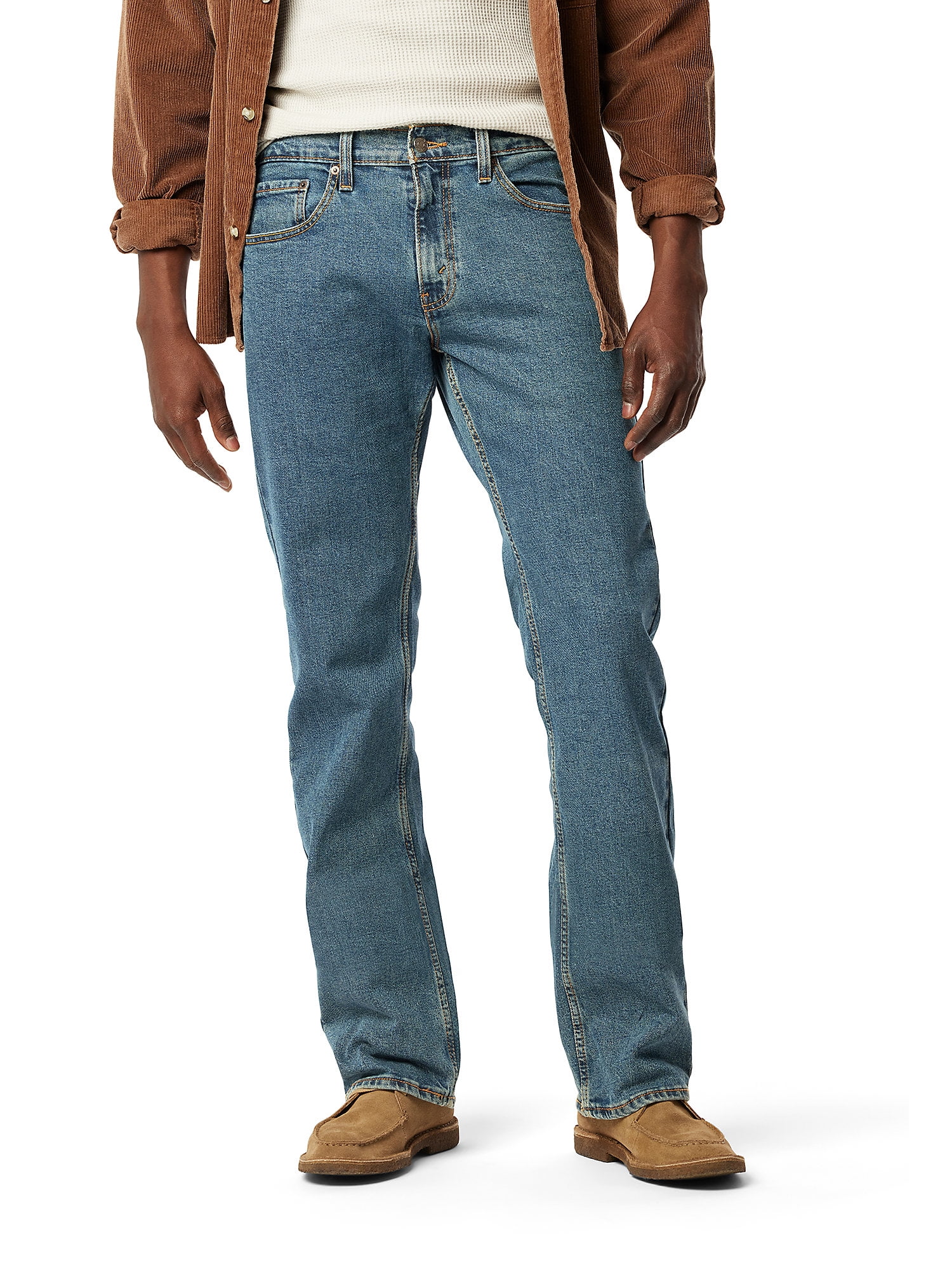 Levi Strauss Signature Men's and Big and Tall Relaxed Fit Jeans ...