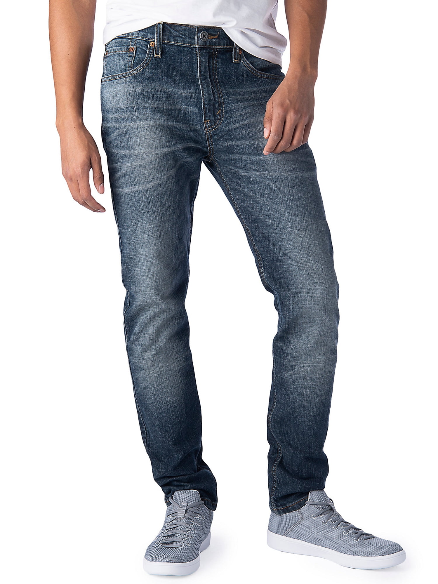 Levi Strauss Signature Men's and Big and Tall Slim Fit Jeans - Walmart.com