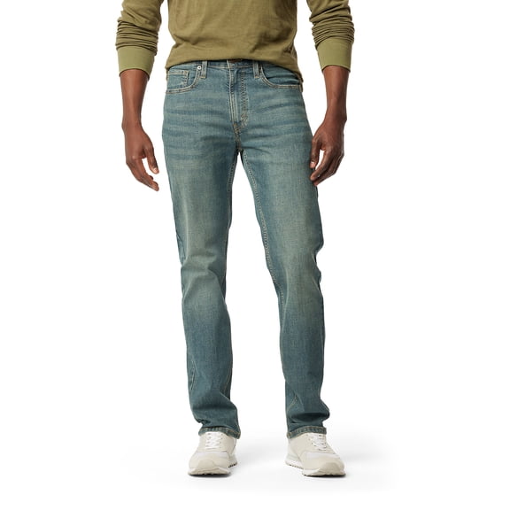 Levi Strauss Signature Men's Bootcut Jeans Premium Flex Fabric Comfort ...