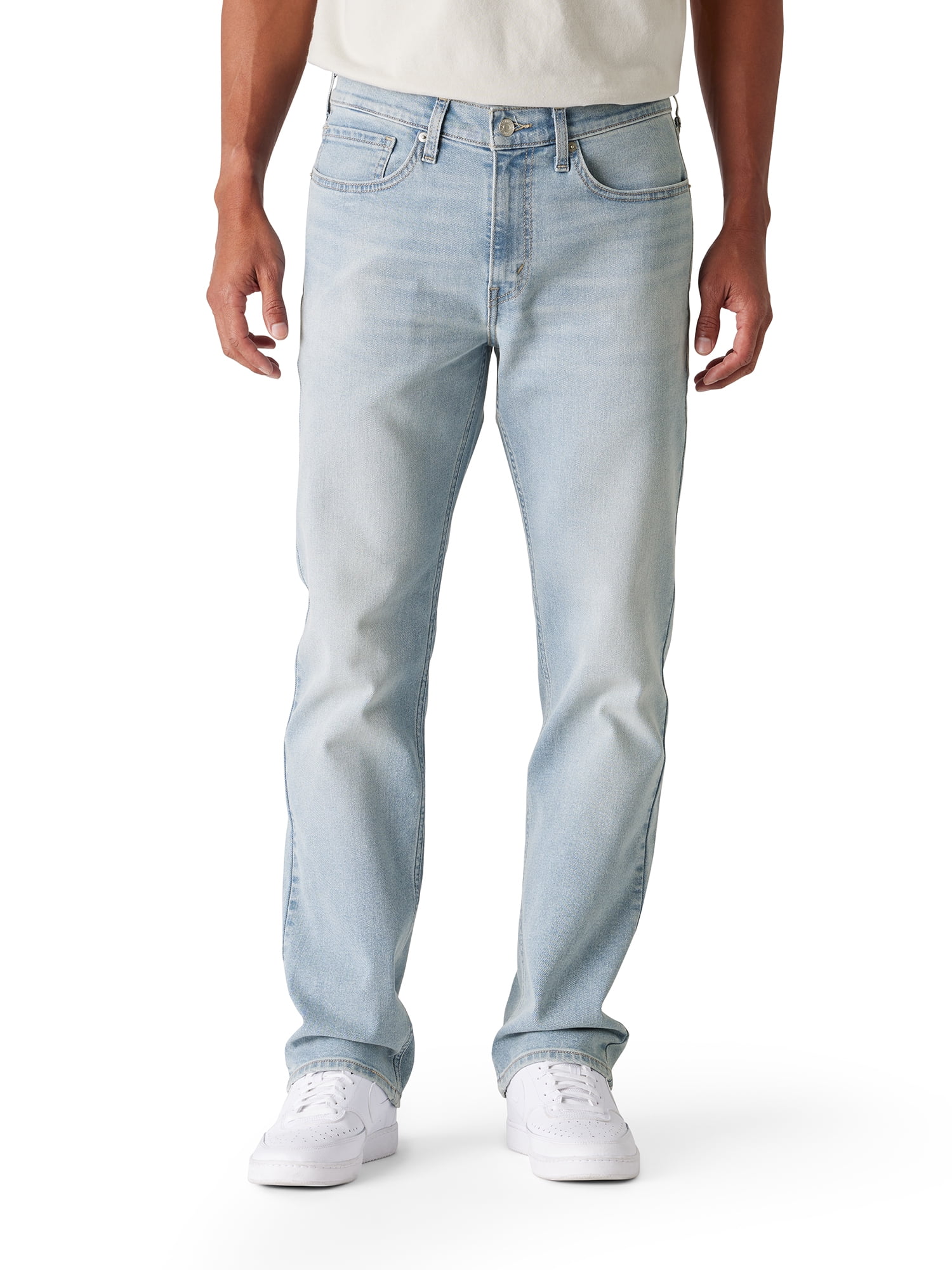 Levi Strauss Signature Men's and Big and Tall Straight Fit Jeans ...