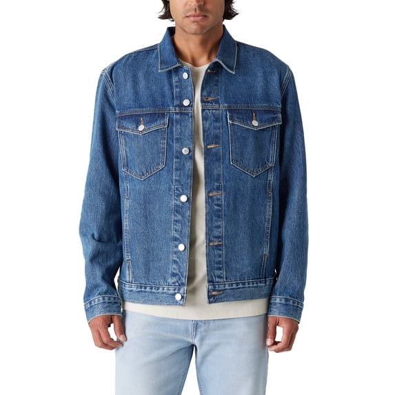 Levi Strauss Signature Men's Original Trucker Jacket - Walmart.com
