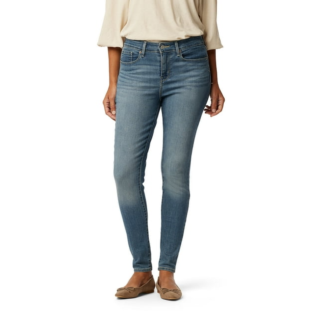 Levi Strauss Signature Women's and Women's Plus Mid Rise Skinny Jeans ...