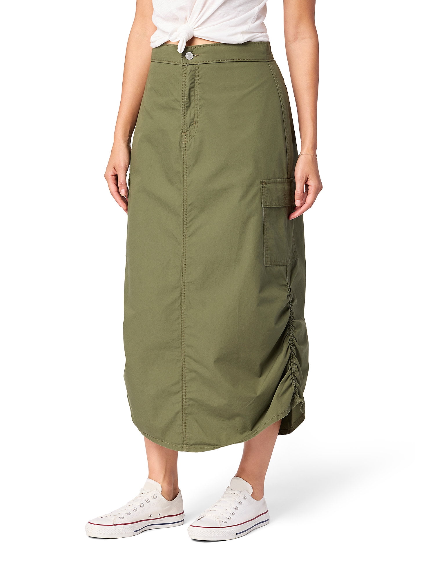Levi Strauss Signature Women's Parachute Cargo Skirt, Sizes XS-XL ...