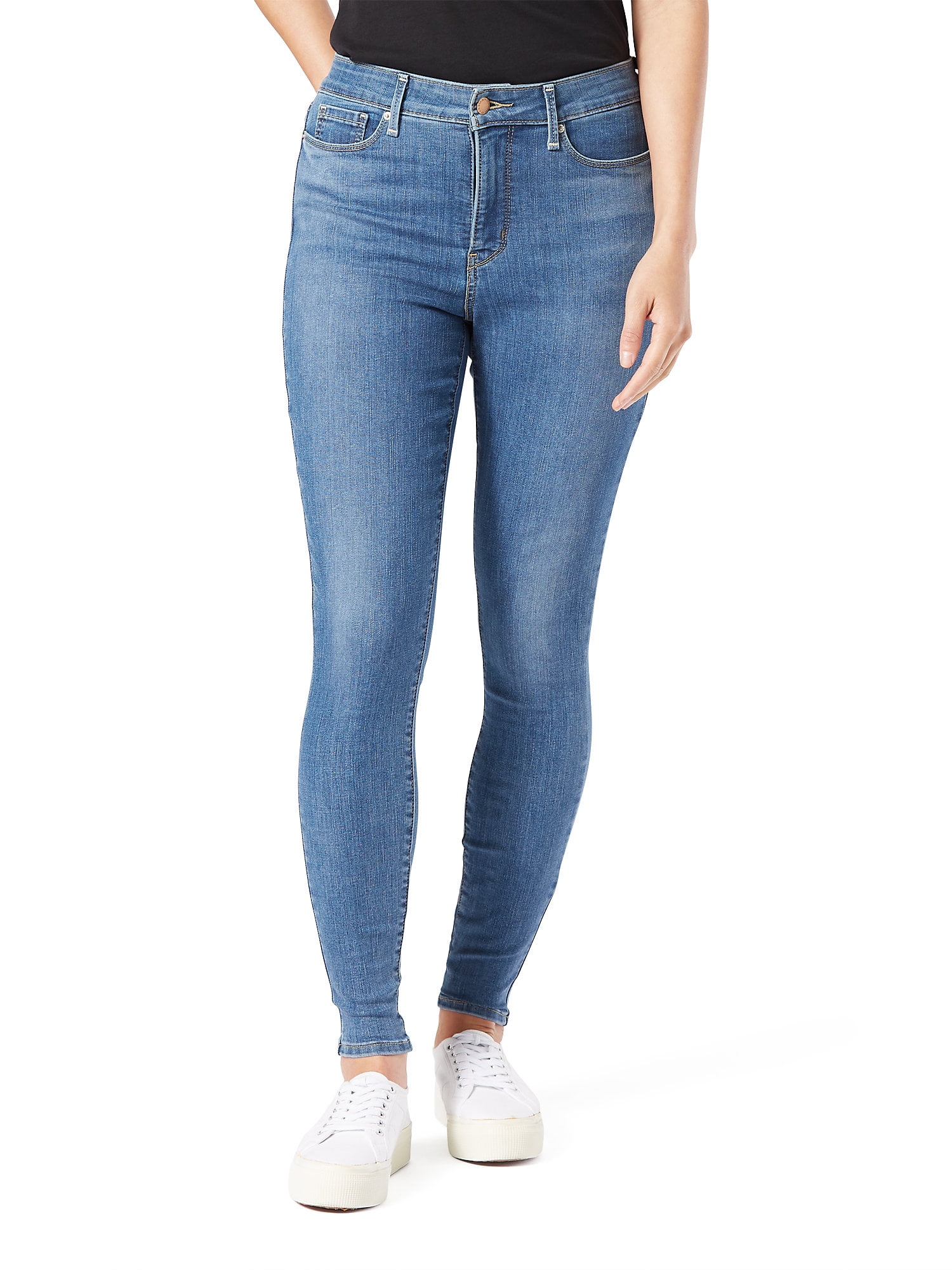 Levi Strauss Signature Women’s Shaping Super Skinny Jeans - Walmart.com