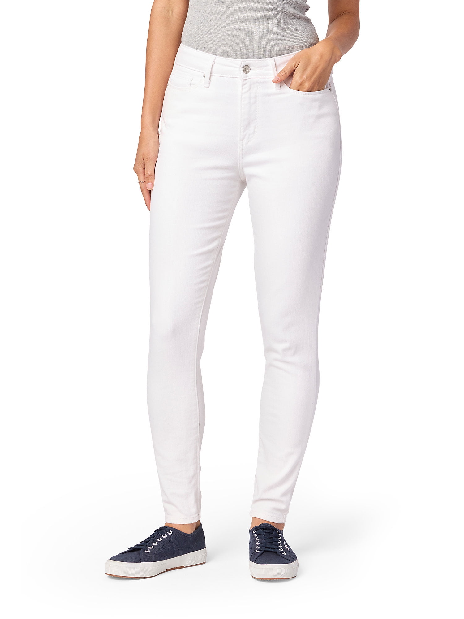 Levi Strauss Signature Women's and Women's Plus High Rise Skinny Jeans ...